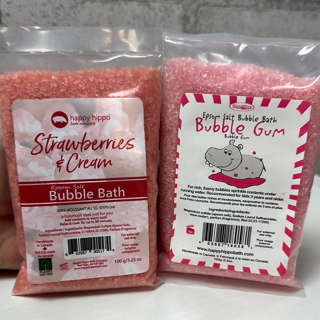 Mini Bubble Bath Epsom Salt – Fluffy Gals